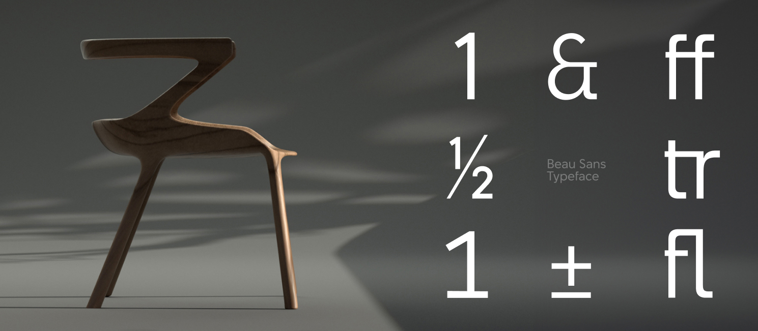 BT BEAU SANS TYPEFACE - Empowering the sense of technology | Beau ...