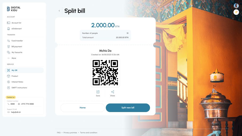 DK Bhutan Banking App & Internet Digital Banking Case Study | Beau ...